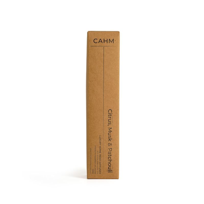 Citrus, Musk & Patchouli Luxury Reed Diffuser - Black | CAHM | Wolf ...
