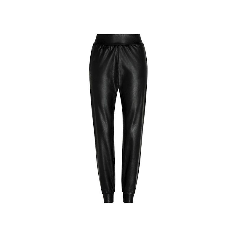 Commando Faux Leather Jogger, Black, SLG45 | Commando | Wolf & Badger