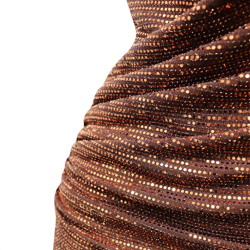 Lead Astray Copper Sequin Halter Neck Top | Me & Thee | Wolf & Badger