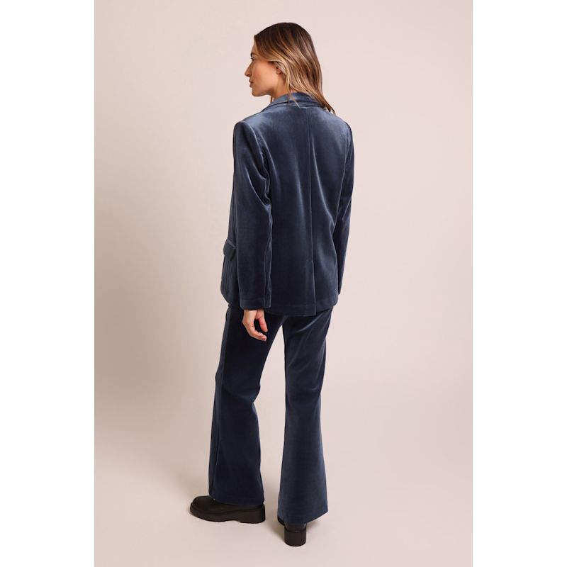 Corrie Bratter Blue Cord Velvet Ava Rose Jacket | Traffic People | Wolf ...