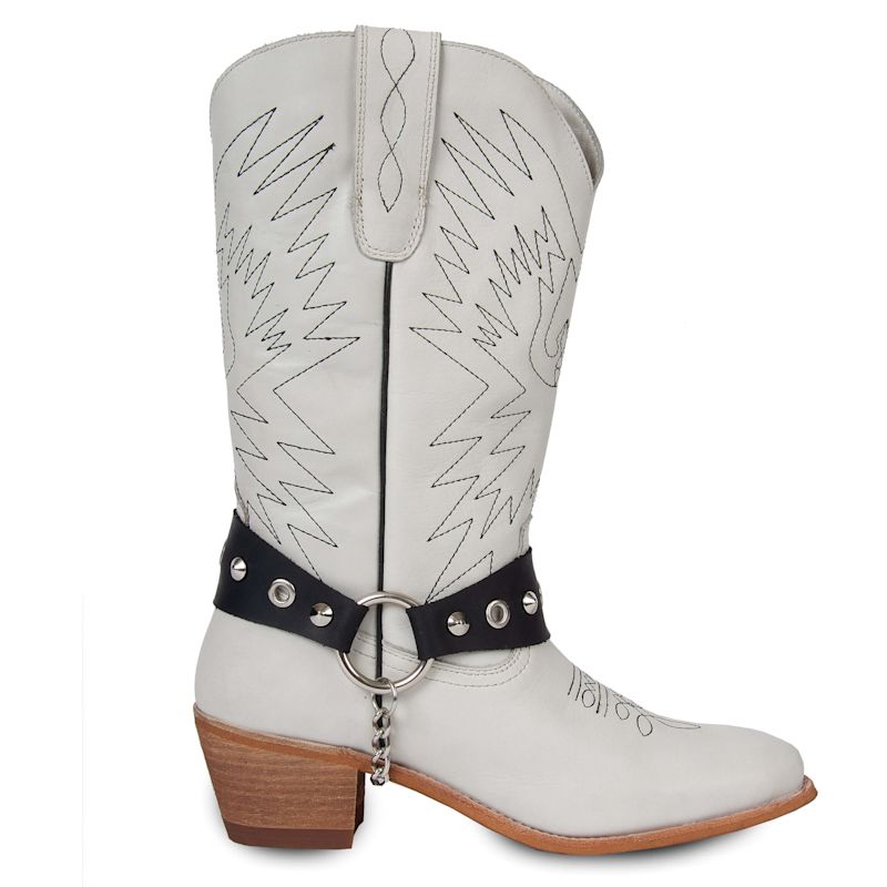 Cowboy White Boots | URBNKICKS | Wolf & Badger