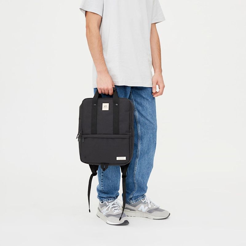 Daily Smart Thirteen Inch Backpack Black | Lefrik | Wolf & Badger