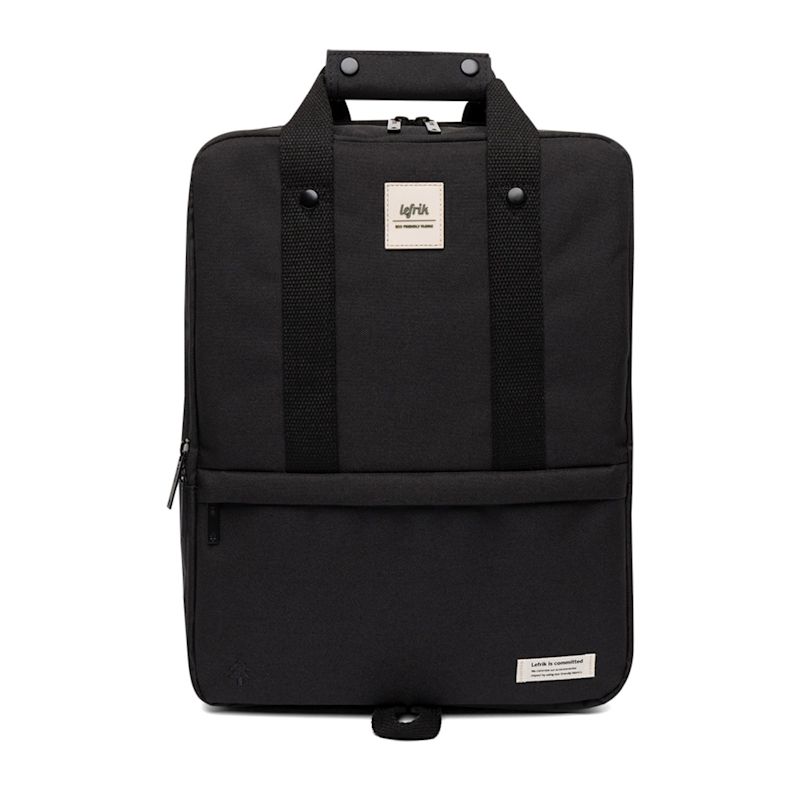 Daily Smart Thirteen Inch Backpack Black | Lefrik | Wolf & Badger