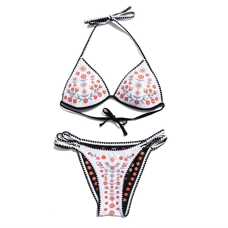 Day - Night Garden Reversible Bikini Set | Jessie Zhao New York | Wolf ...