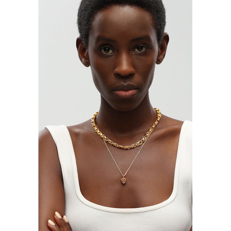 Solid Mariner Anchor Chain Necklace | Classicharms | Wolf & Badger