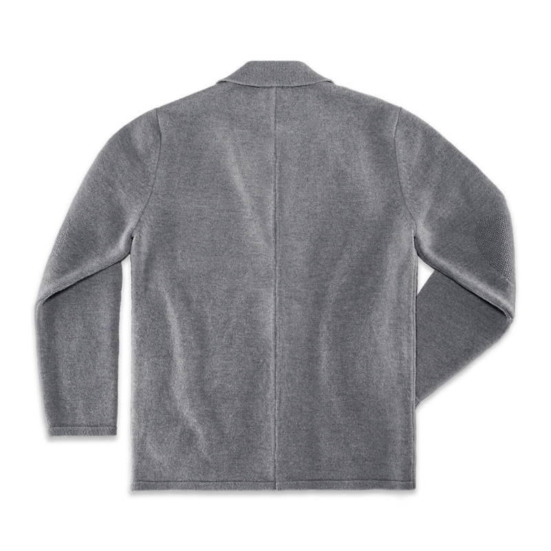 Denton Merino Wool Blazer Grey Marl | &SONS Trading Co | Wolf & Badger
