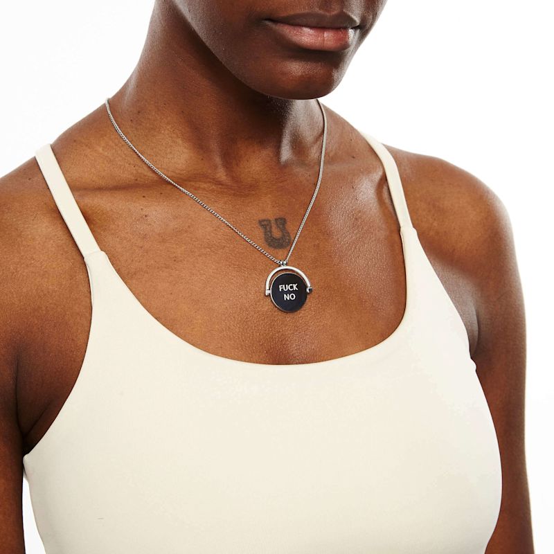 Destiny Hell Yes/Fuck No Spinner Chain | Hoops + Chains LDN | Wolf & Badger