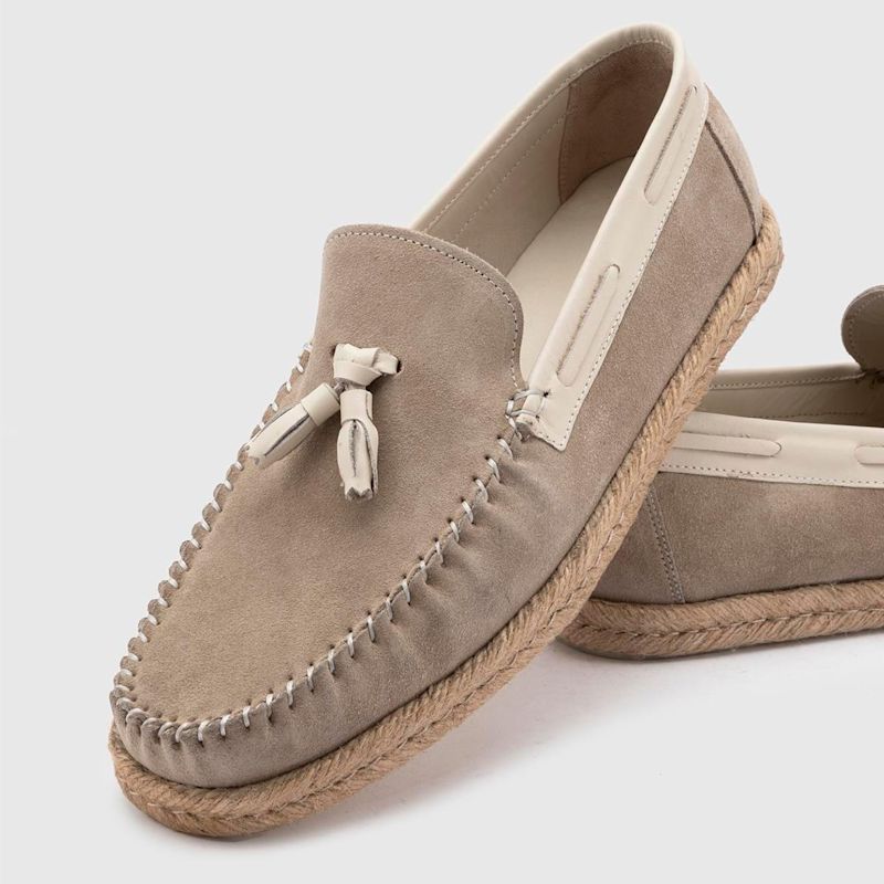 Donato Mink Suede Leather Men's Moccasin | ILVI | Wolf & Badger