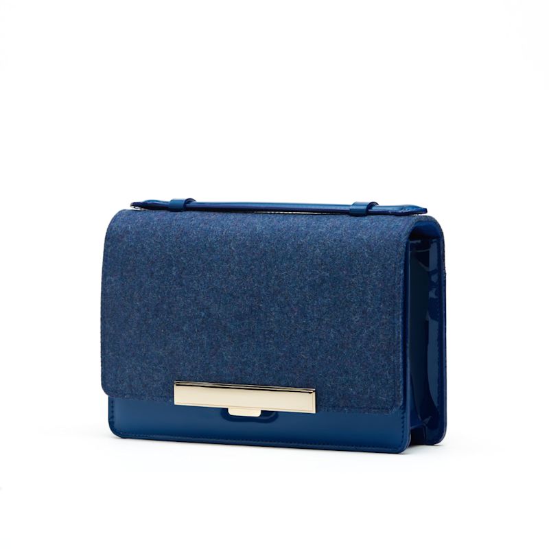 Dr. Clutch - Compact Purse- Ink Blue Color | DANNI RO | Wolf & Badger