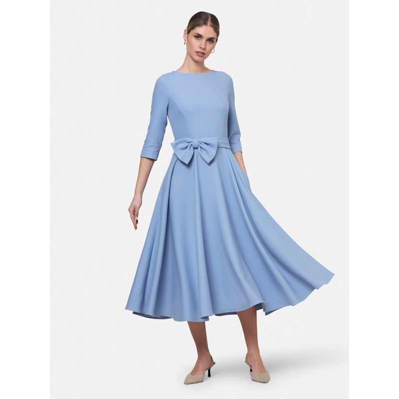 Eva Sky Blue Dress | Helen McAlinden | Wolf & Badger