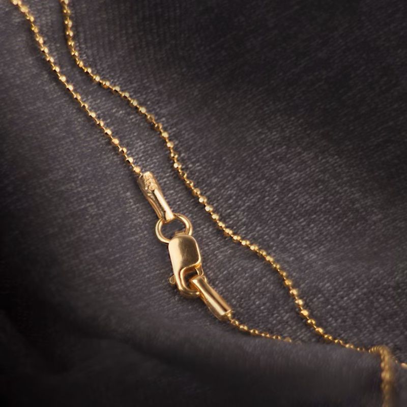 Fine Ball Chain In Gold Vermeil | The Jewellery Store London | Wolf ...