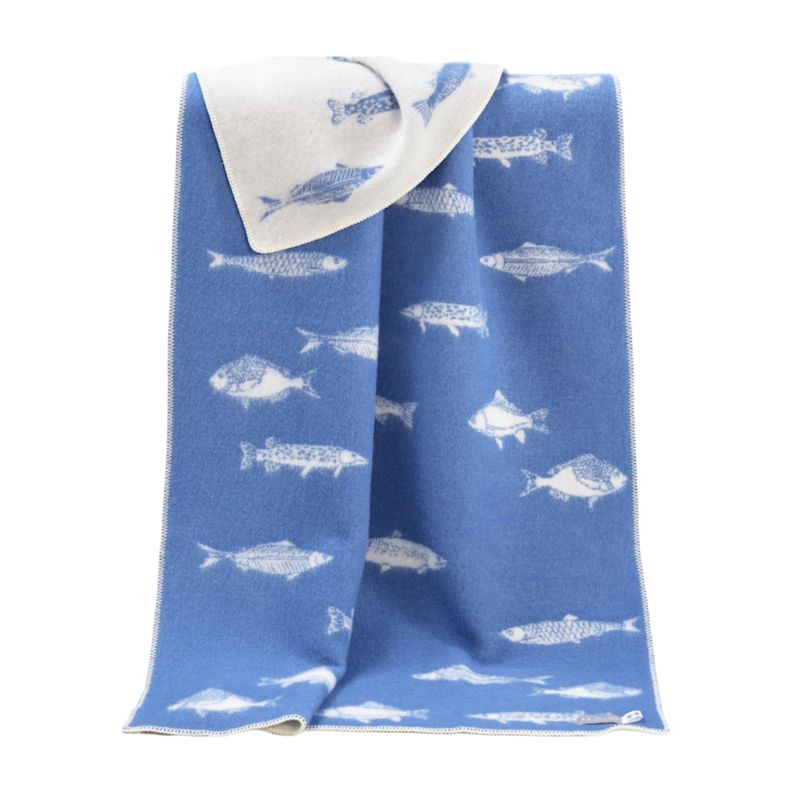 Fish Wool Blanket | J.J.Textile | Wolf & Badger