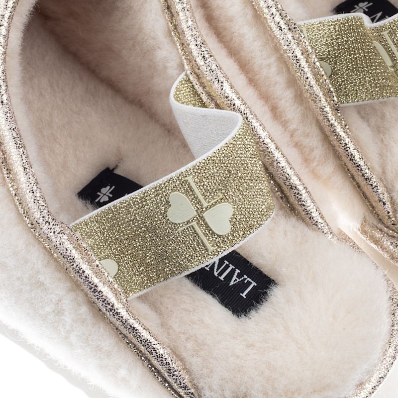 Flatform Cloud Closed Toe Slippers With Laines Lovables Coffee ...