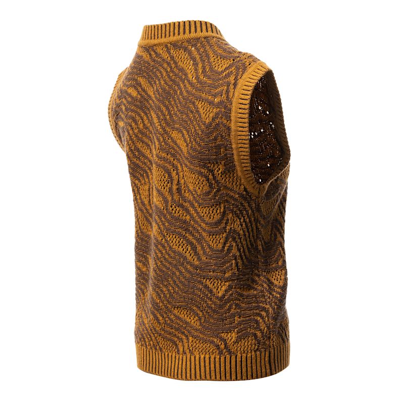 Fully Fashioning | Brie Amber Knit Vest | Fully Fashioning | Wolf & Badger