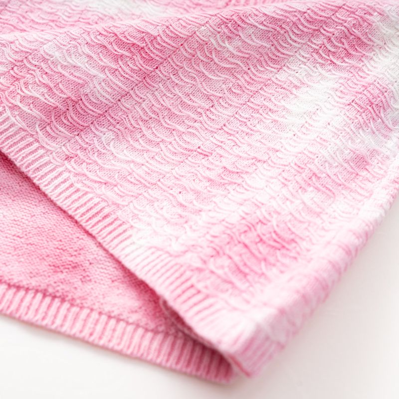 Fully Fashioning Zilla Floating Stitch Trouser Pants - Pink Tie Dye ...