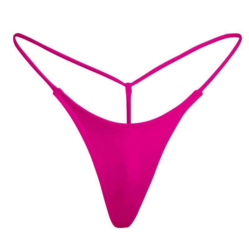 G Money Thong Bikini Bottom - Grenada Hot Pink | Minimale Animale ...