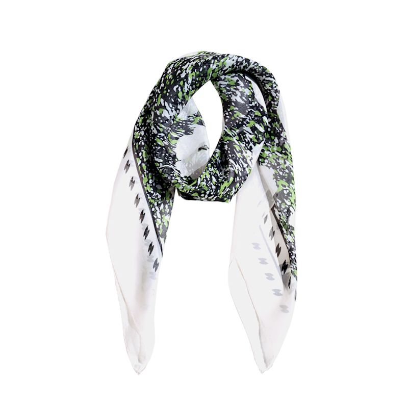 Garden Of Universe Silk Ggt Scarf | ANAMAISON | Wolf & Badger