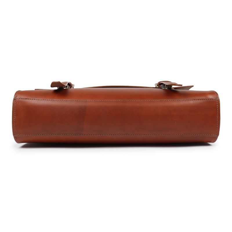 Geoffrey Leather Messenger Laptop Bag | Dötch Leather | Wolf & Badger