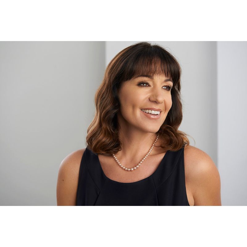 Gratia Classic Graduated Almost Round Pink Cultured Freshwater Pearl ...