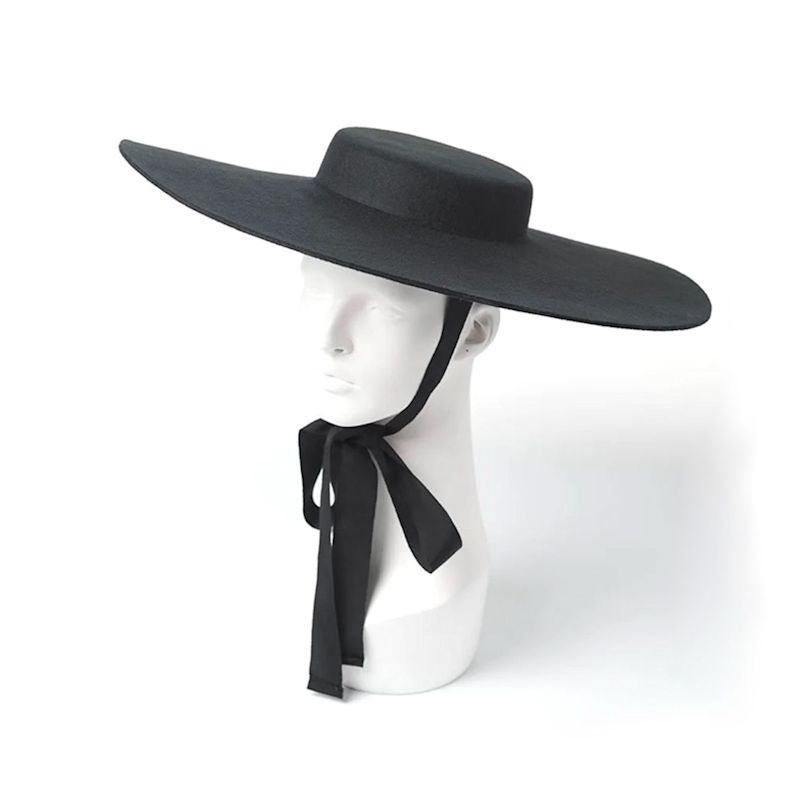 Handmade Wide Brim Wool Hat | Chanel Joan Elkayam | Wolf & Badger