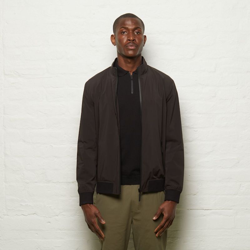 Hanson2 Bomber Jacket - Black | Guards London | Wolf & Badger