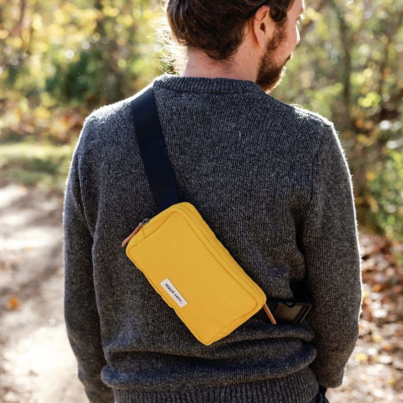Hip Pack Aw Mustard | MADE FREE | Wolf & Badger