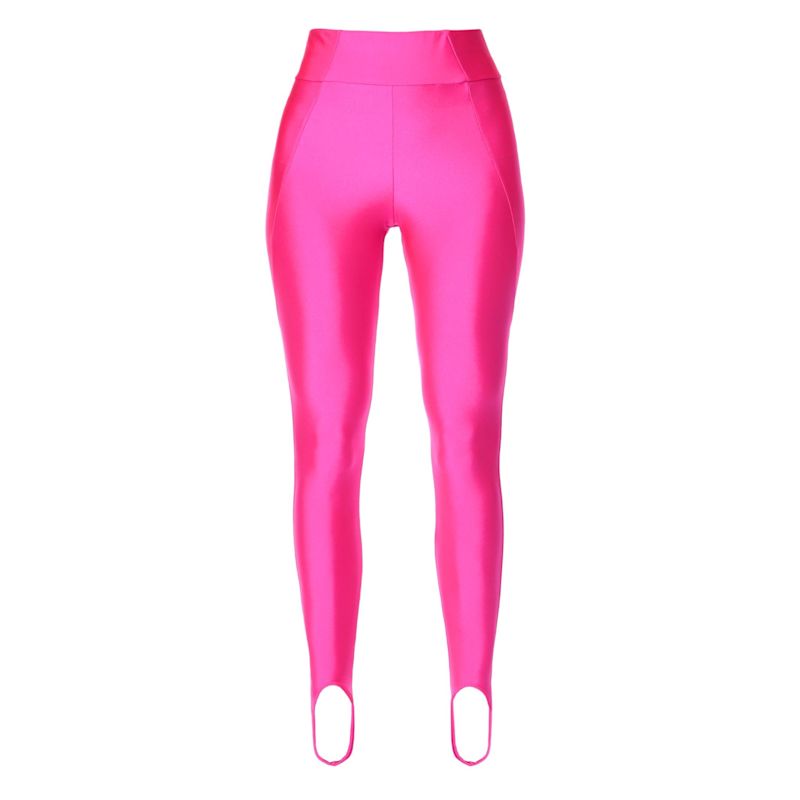 Gia Plastic Pink Pants | AGGI by HALEWSKI | Wolf & Badger