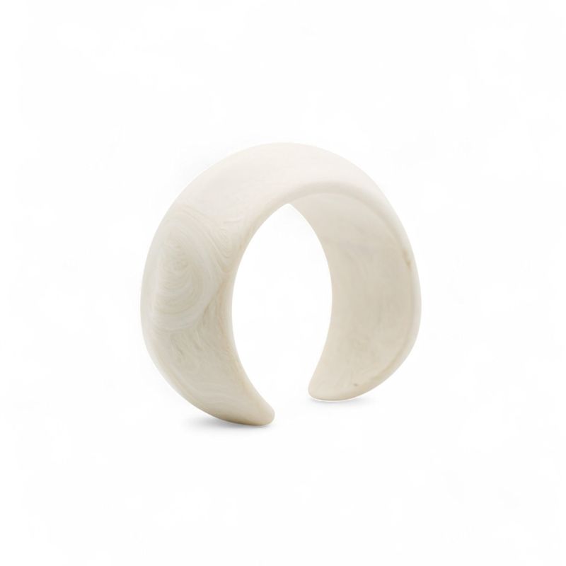 Ivory Cuff Bangle | MISS CECILIA | Wolf & Badger