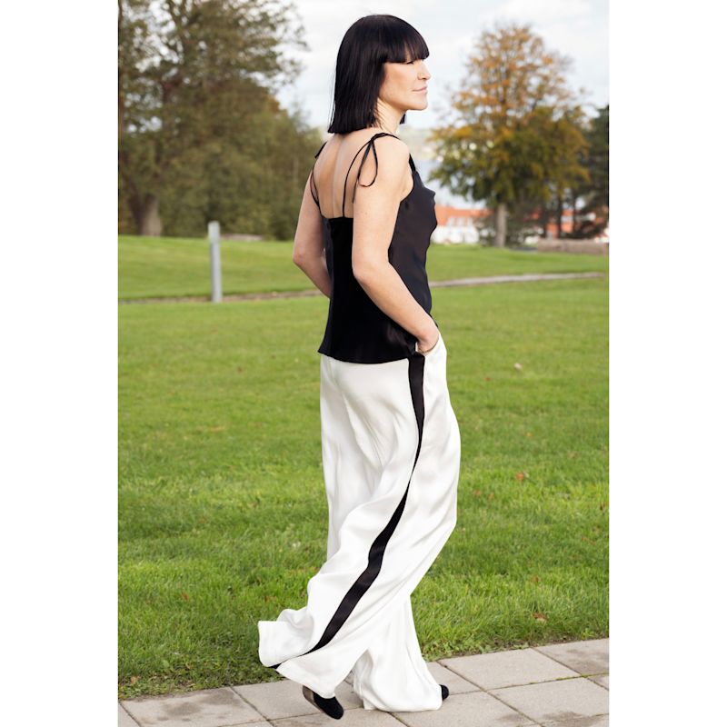 Julia Pants, Color Snow White | Sasha La Mer | Wolf & Badger