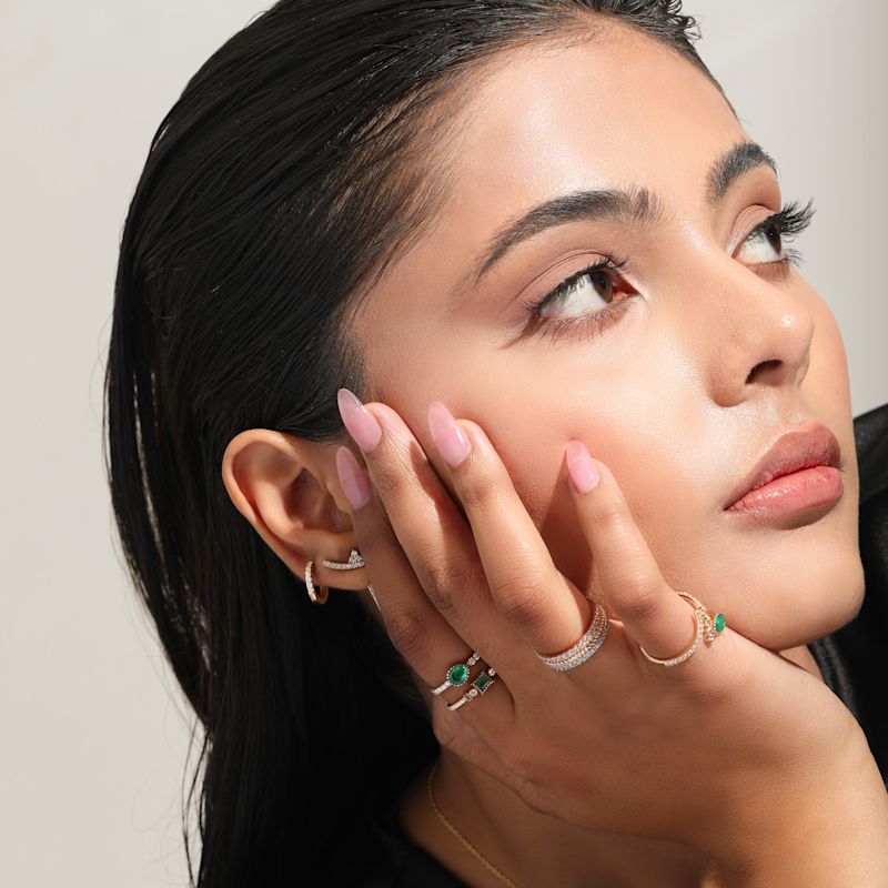 Julius Siren Emerald Ring | 14K Gold | The Jewelz | Wolf & Badger