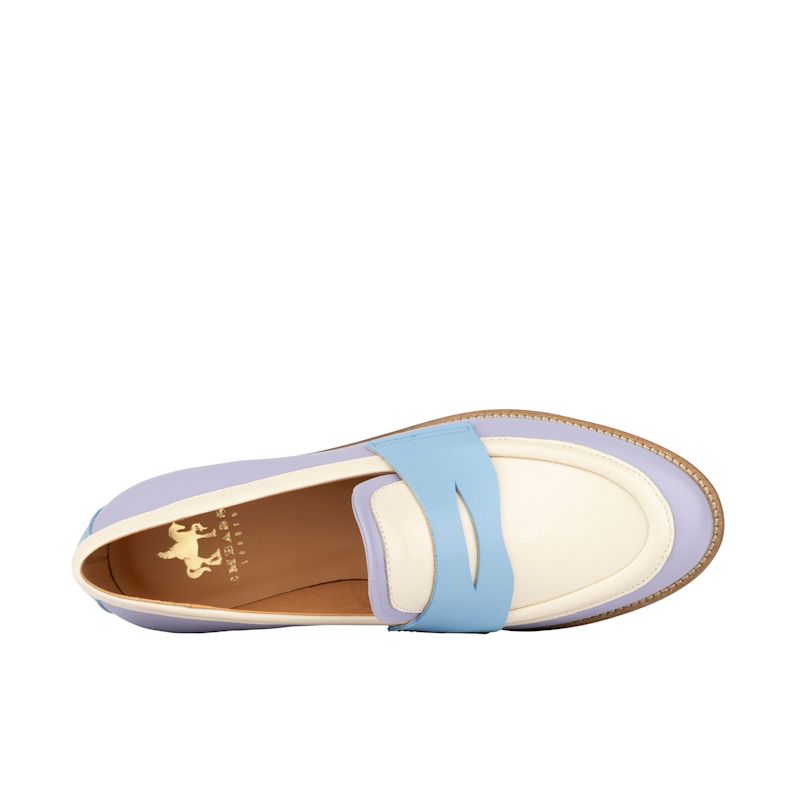 Kay - Blue & White Pastel | Embassy London USA | Wolf & Badger