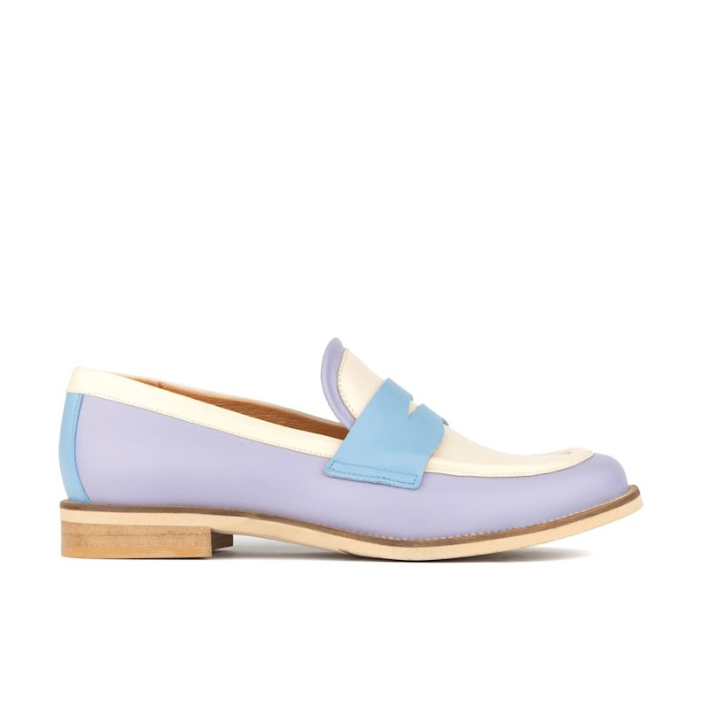 Kay - Blue & White Pastel | Embassy London USA | Wolf & Badger
