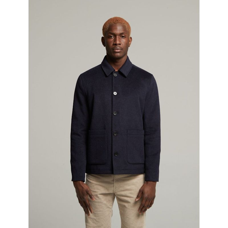 Kendrew Shacket - Navy | Guards London | Wolf & Badger