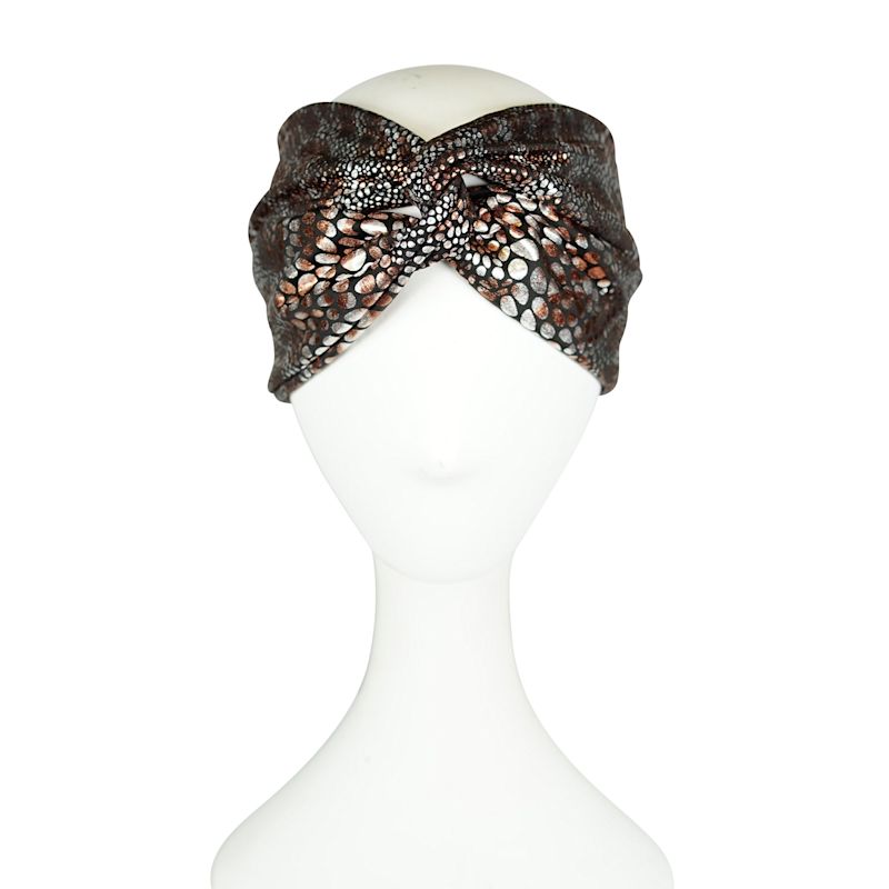 Leopard Shine Twist Headband | Jennafer Grace | Wolf & Badger