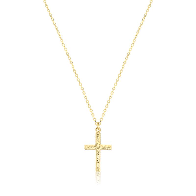 Levi Cross Necklace | Set & Stones | Wolf & Badger