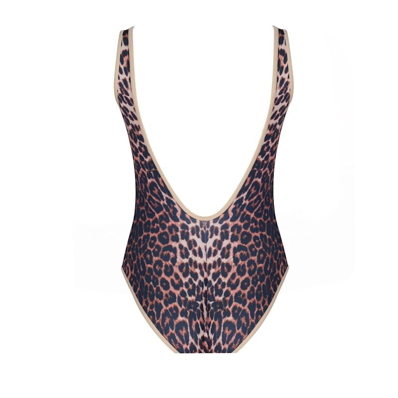 Luz Swimsuit - Leopard Print - Swimsuit With Double Lining Inside ...