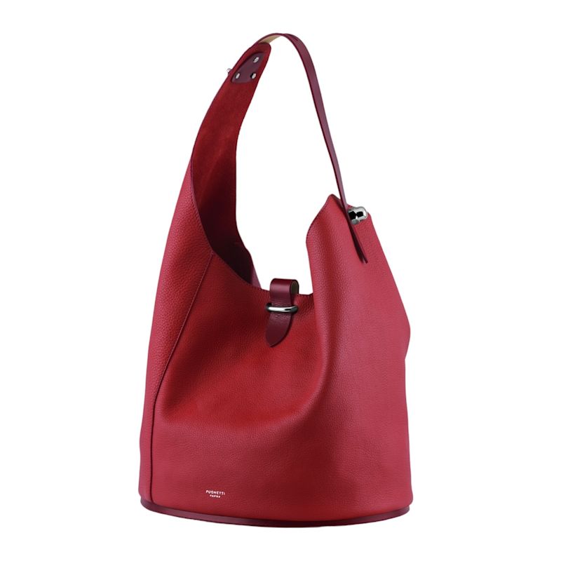 Mami Bag Steel - Strawberry | PUGNETTI PARMA | Wolf & Badger