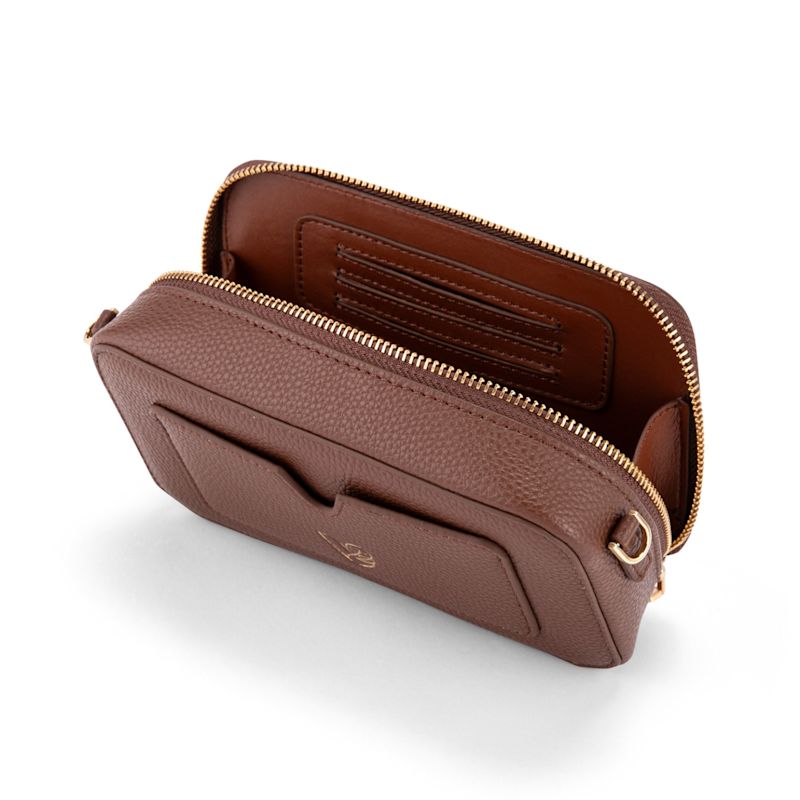 Mars Man Bag In Brown Made From Recycled Plastic Bottles | Veganologie ...