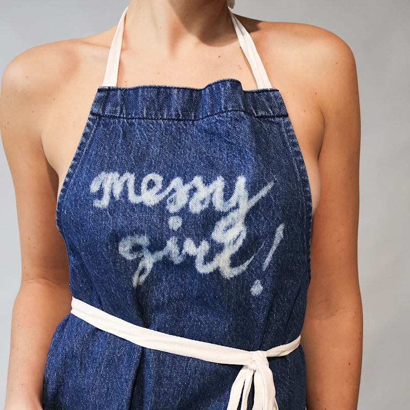 Messy Girl Apron | Love and Nostalgia | Wolf & Badger