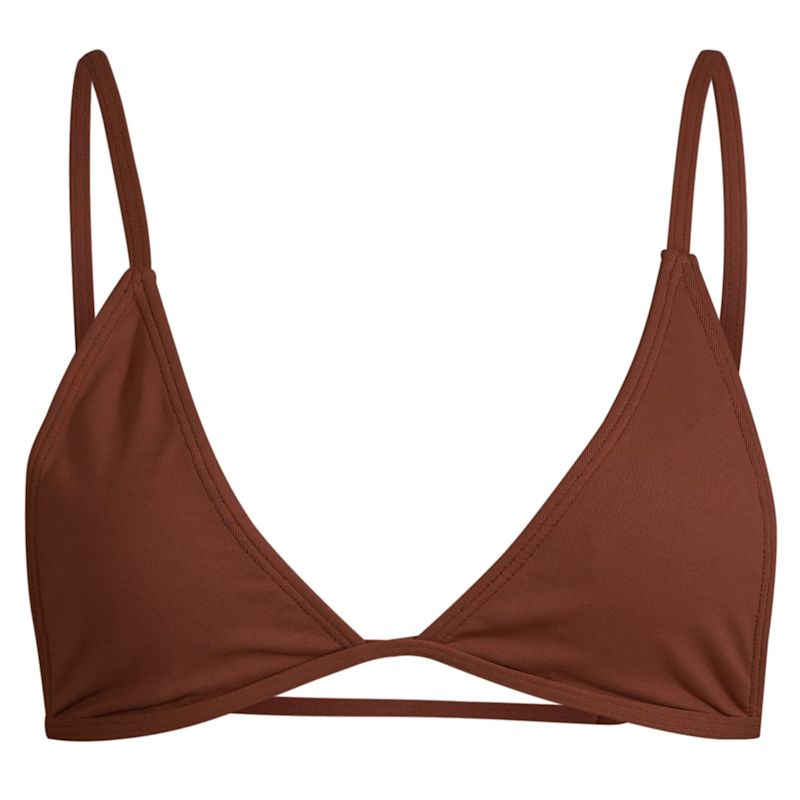 Mirage Bikini Top - Skinny Dip Brown | Minimale Animale | Wolf & Badger