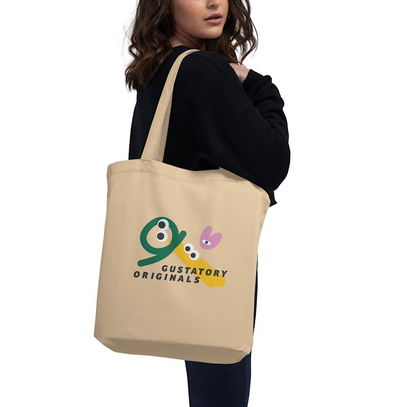 Neutral Gustatory Originals Shapes & Sizes Recycled Cotton Tote Bag ...