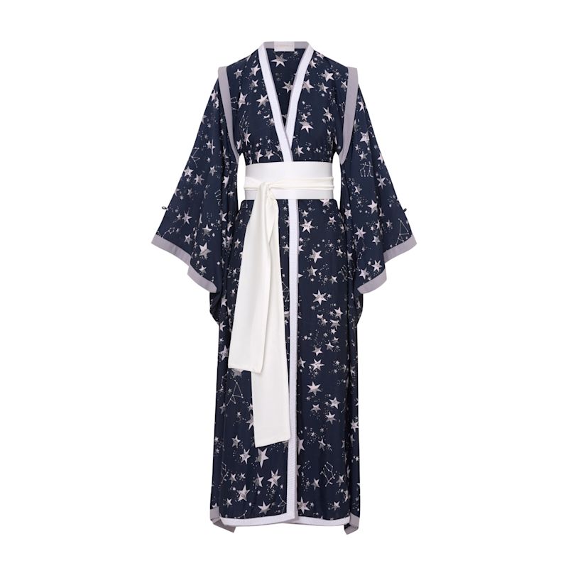 Ohkisaki Constellation Kimono - Blue & White | Joy Borrello | Wolf & Badger