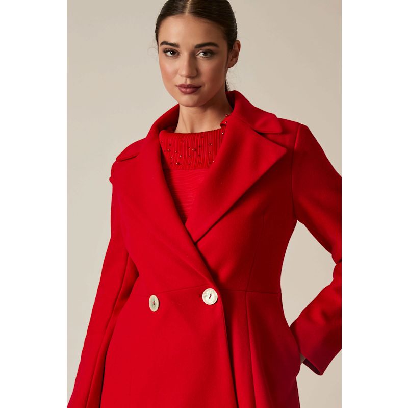 Red Princess Coat | James Lakeland | Wolf & Badger