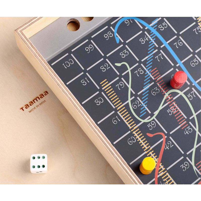 Snakes & Ladders Prisma Game | Taamaa | Wolf & Badger