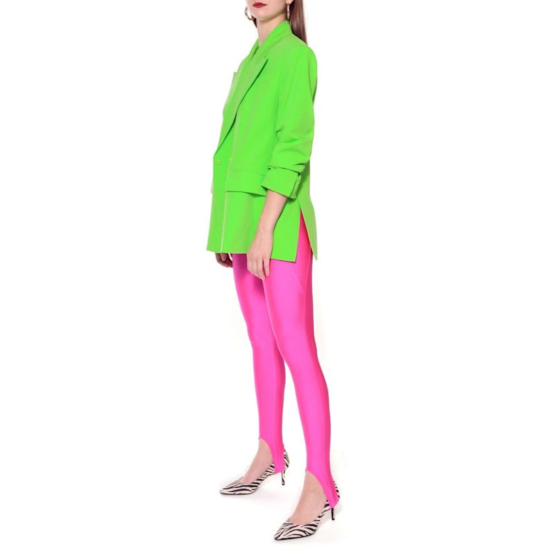 Gia Plastic Pink Pants | AGGI by HALEWSKI | Wolf & Badger
