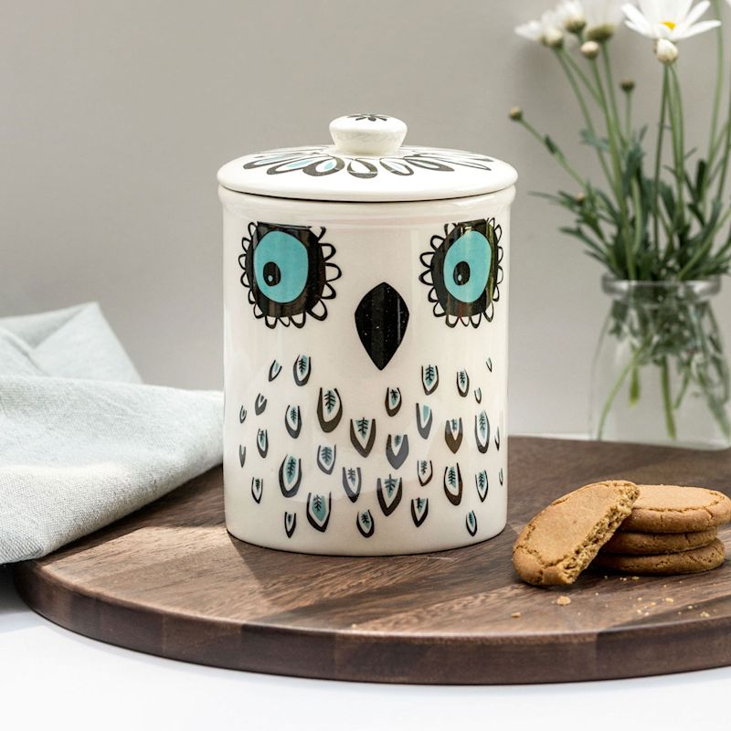 Owl Storage Jar | Hannah Turner | Wolf & Badger