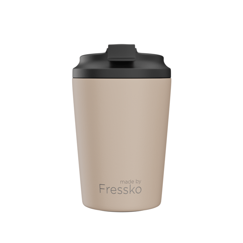 Fressko Bino 8oz / 227ml Reusable Coffee Cup, Ceramic - Oat | Fressko ...