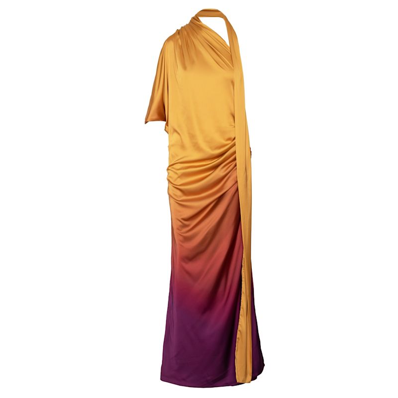 Sol Drape Maxi Dress | OFUURE | Wolf & Badger