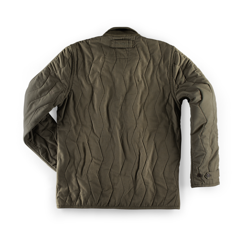 &Sons Flak Quilted Jacket Green | &SONS Trading Co | Wolf & Badger