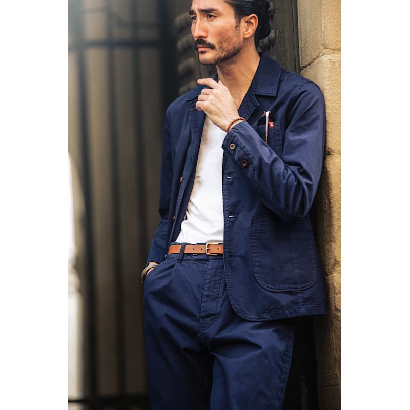 Hemingway Suit Jacket Midnight Blue | &SONS Trading Co | Wolf & Badger